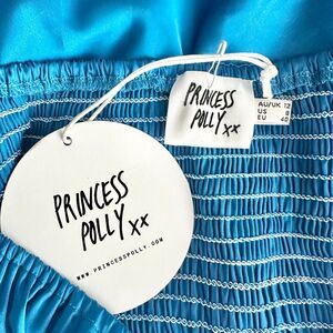 Princess Polly | Dresses | Princess Polly Dress Women 8 Blue Cutout ...